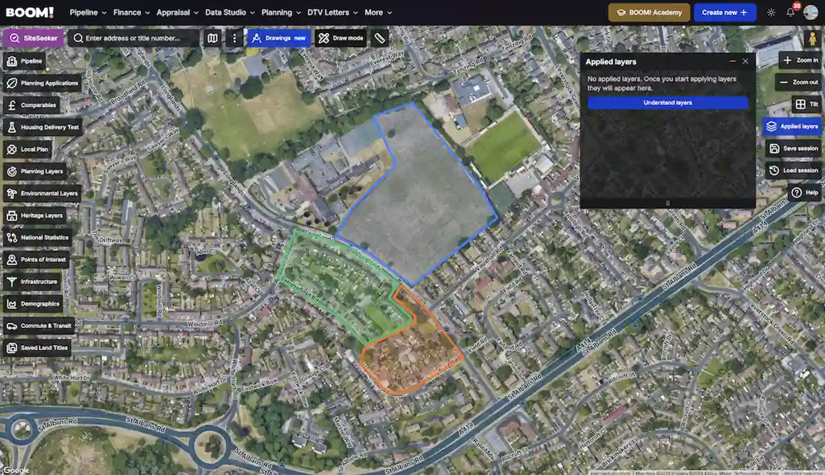 New in BOOM!: Draw, Mark, and Plan — Right on the Map